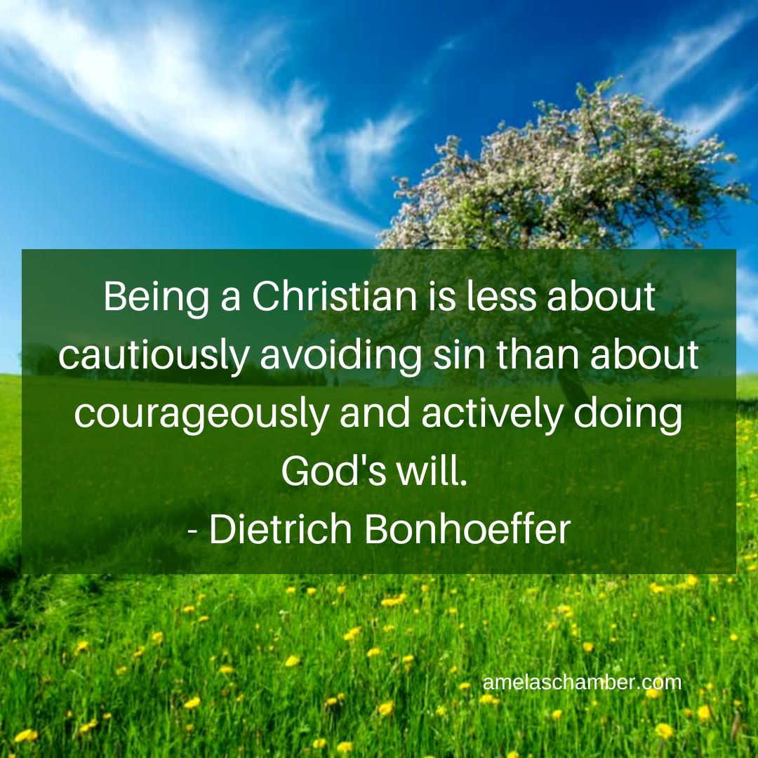 Stepping Out in Faith: Embracing True Christianity – Amela's Chamber