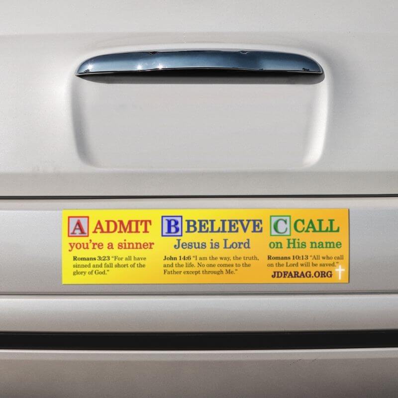 Spread the Gospel with Christian Bumper Stickers - Ministry & Outreach ...